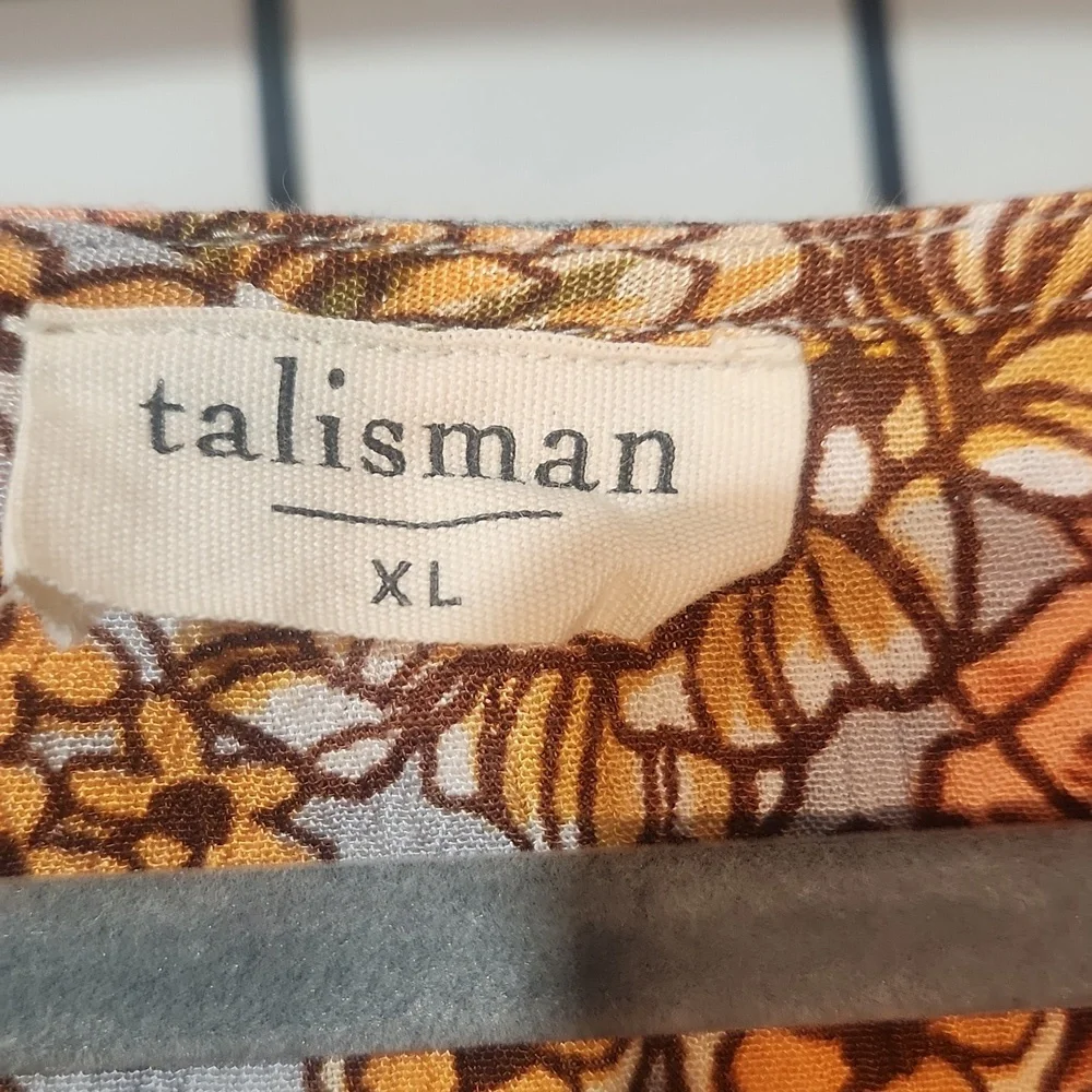 talisman | Dresses | Offer 5 Autumn Floral Midi Dress Pit 24 L 5 | Poshmark